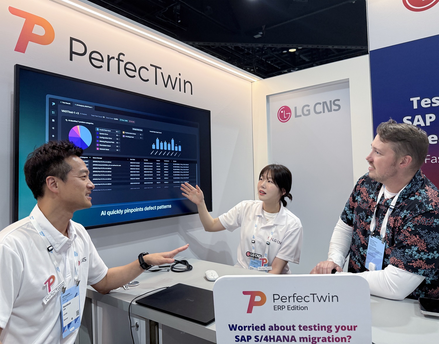 LG CNS showcases AI-Enhanced ‘PerfecTwin ERP Edition’ in the U.S. at SAP Sapphire 2025 | LG CNS